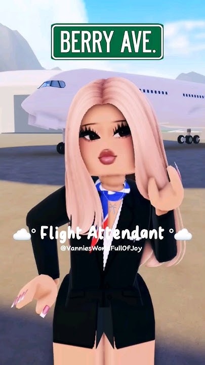 FLIGHT ATTENDANT OUTFIT CODES FOR BERRY AVENUE #shorts #berryavenue #berryavenueoutfitcodes ...