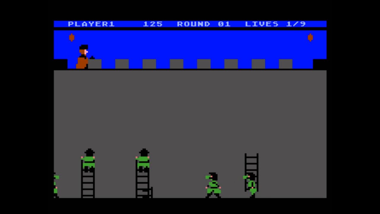 Orc Attack for the Atari 8-bit family - YouTube