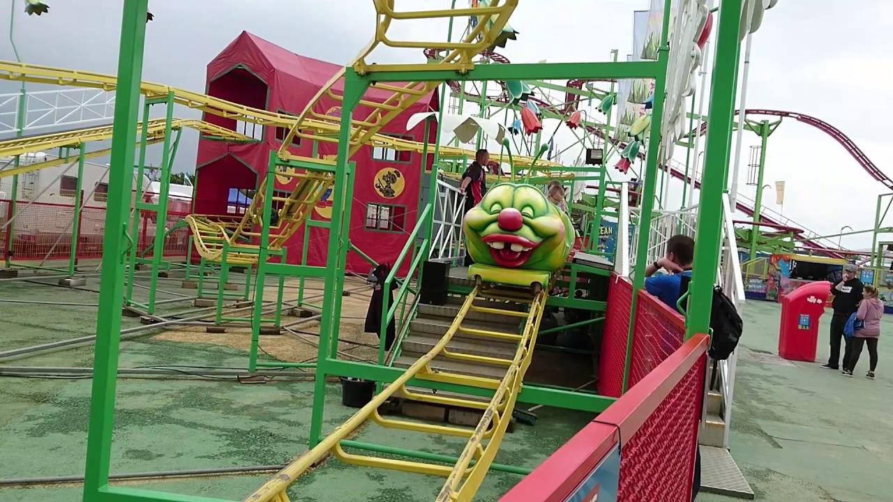 Caterpillar Coaster Ride At Brean Theme Park, Brean, Somerset, June ...
