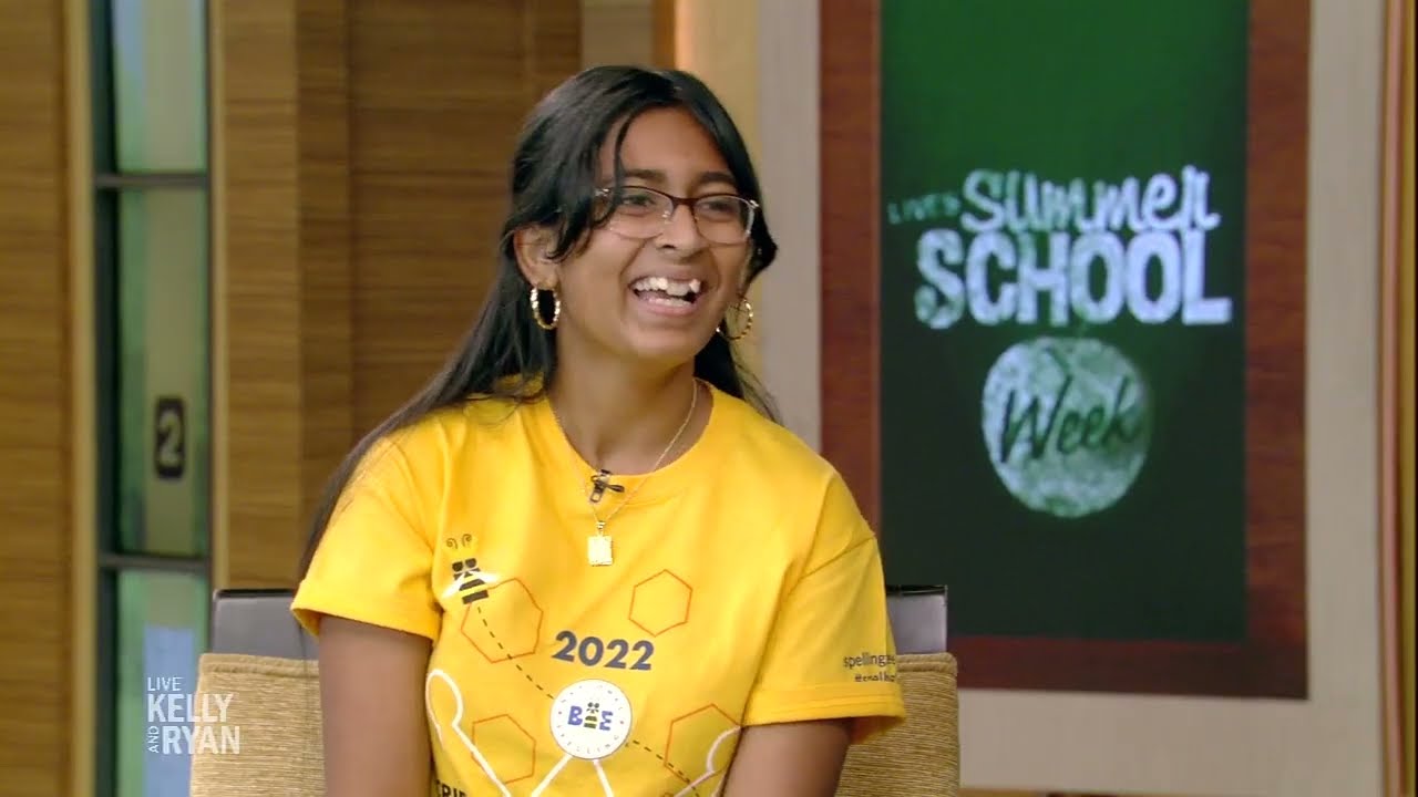 Scripps National Spelling Bee Champion Harini Logan - YouTube
