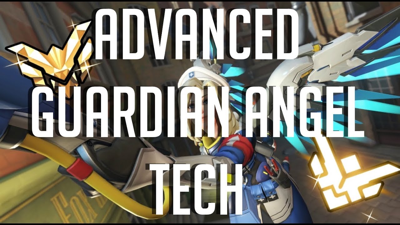 Advanced Mercy Guardian Angel Tech | Overwatch - YouTube