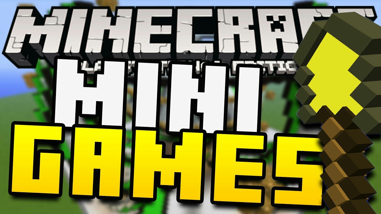 Minecraft ps4 mini games - YouTube