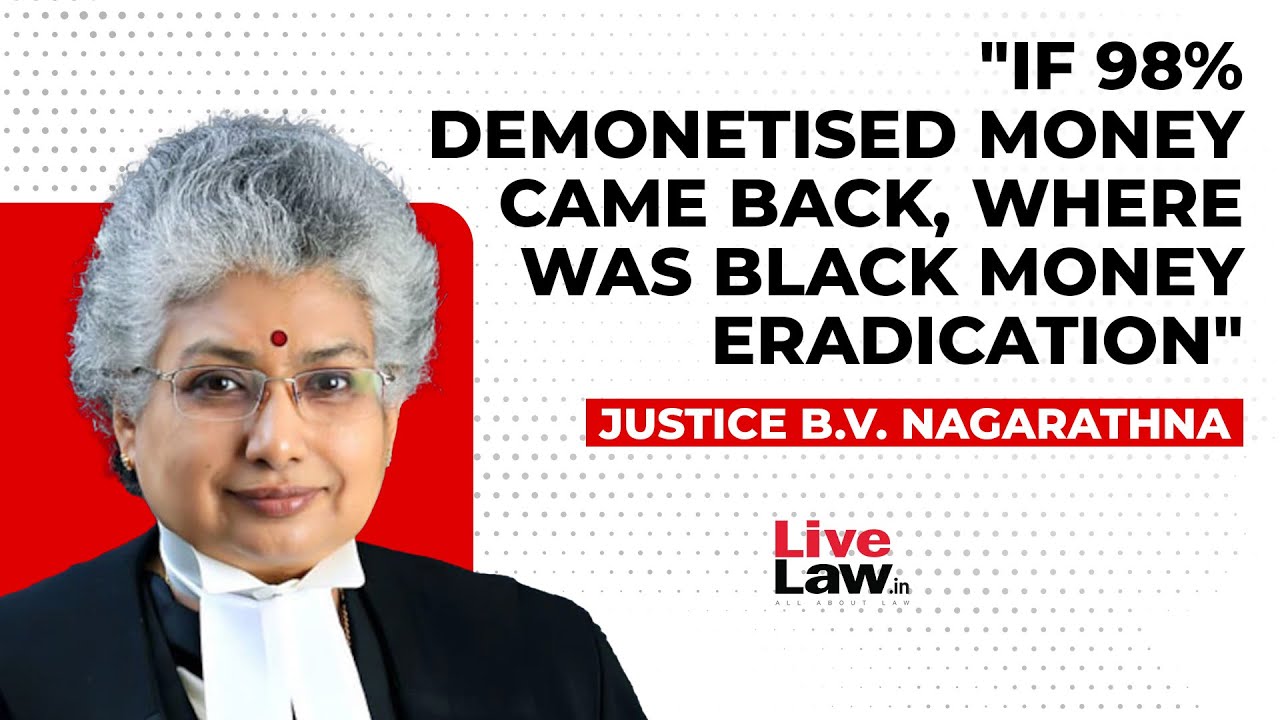 "Demonetisation was a way to convert black money into white" - Justice ...