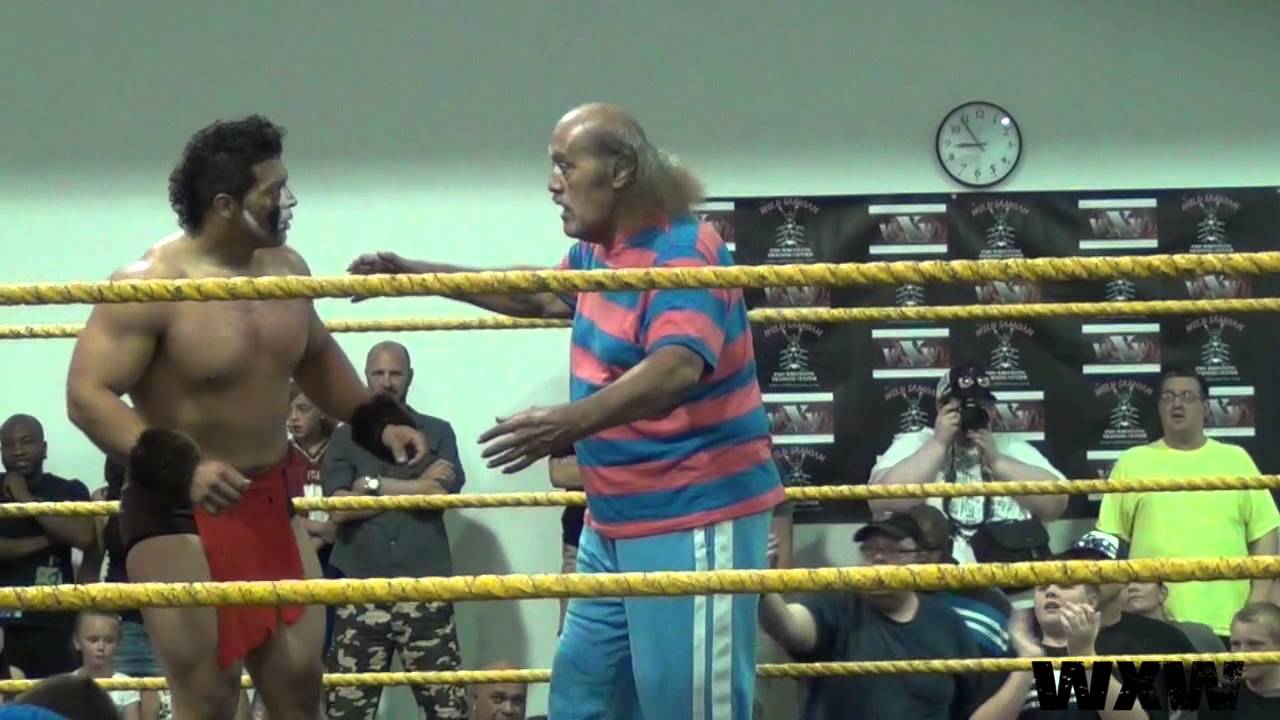 Afa the Wild Samoan attempts to teach Beast after the big turn of ...