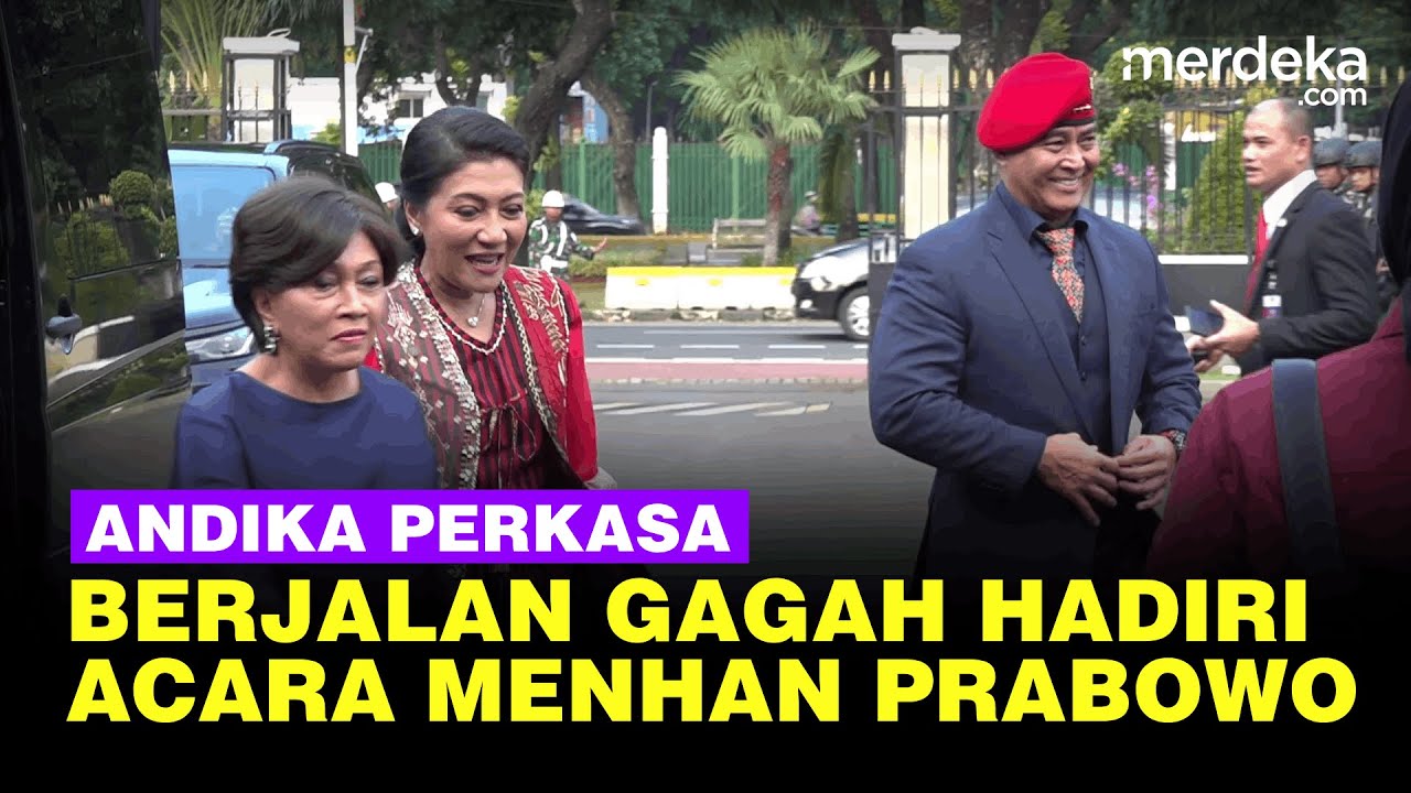 Gagah Eks Panglima TNI Andika Perkasa Berbaret Merah Hadiri Acara ...