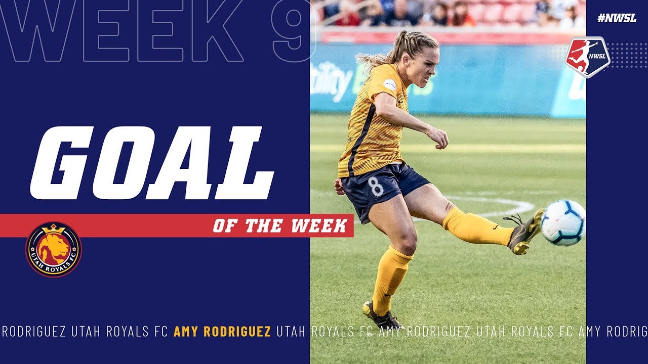 Amy Rodriguez, Utah Royals FC | Week 9 #NWSL Goal of the Week - YouTube