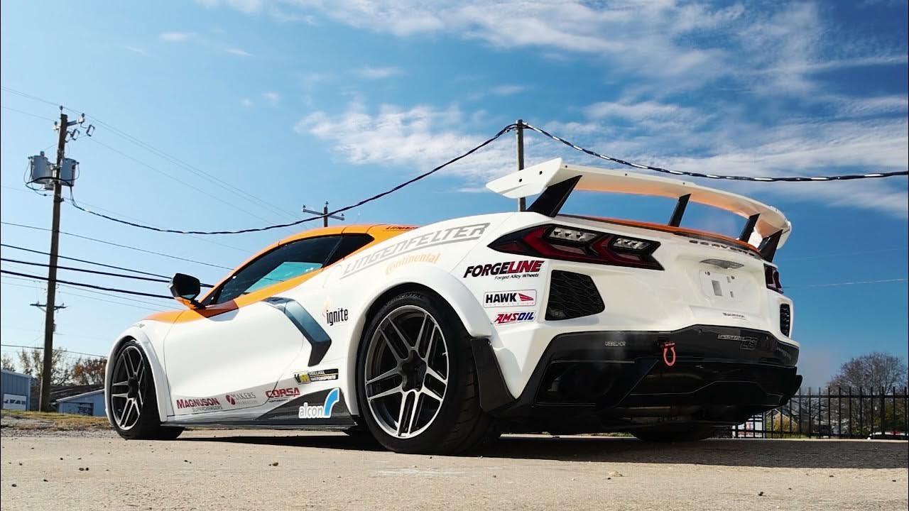 Supercharged Lingenfelter C8 Cold Start - YouTube