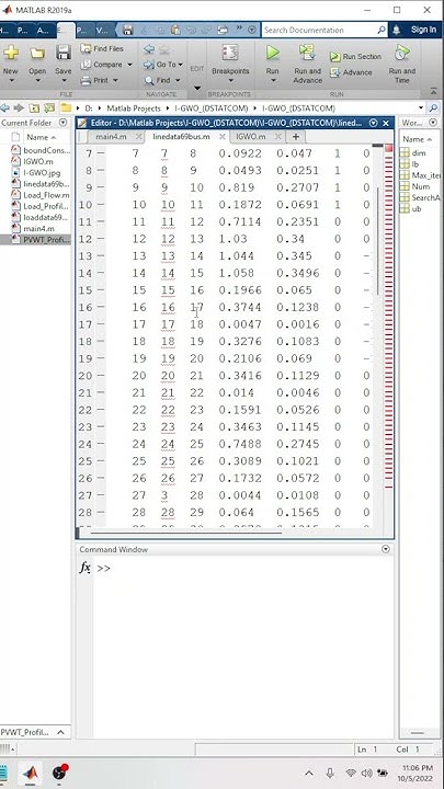 D - STATCOM Matlab Script Model - Renewable Energy - IGWO - IEEE 69 Bus System - YouTube