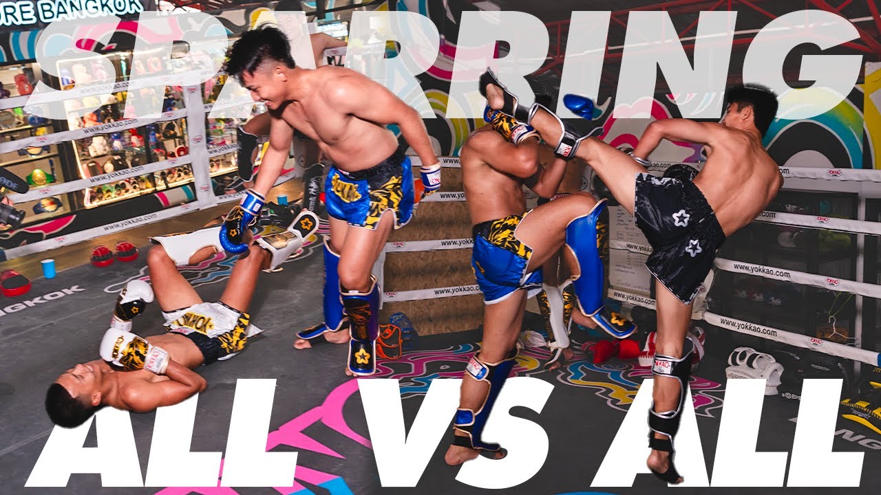 Muay Thai Mayhem: Songpayak vs. Chalawan vs. Khunsuelek – The Ultimate Sparring Chaos! - YouTube