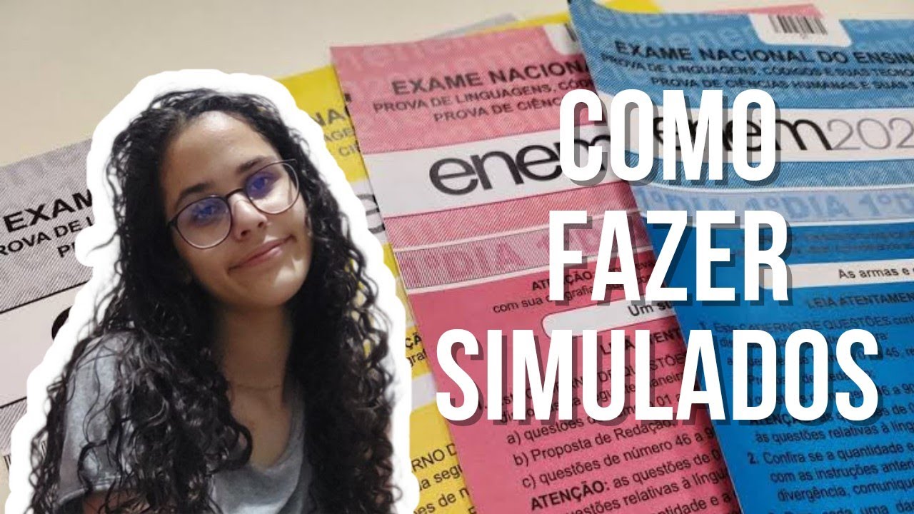 como fazer simulados de forma eficiente 📝 enem e vestibulares - YouTube
