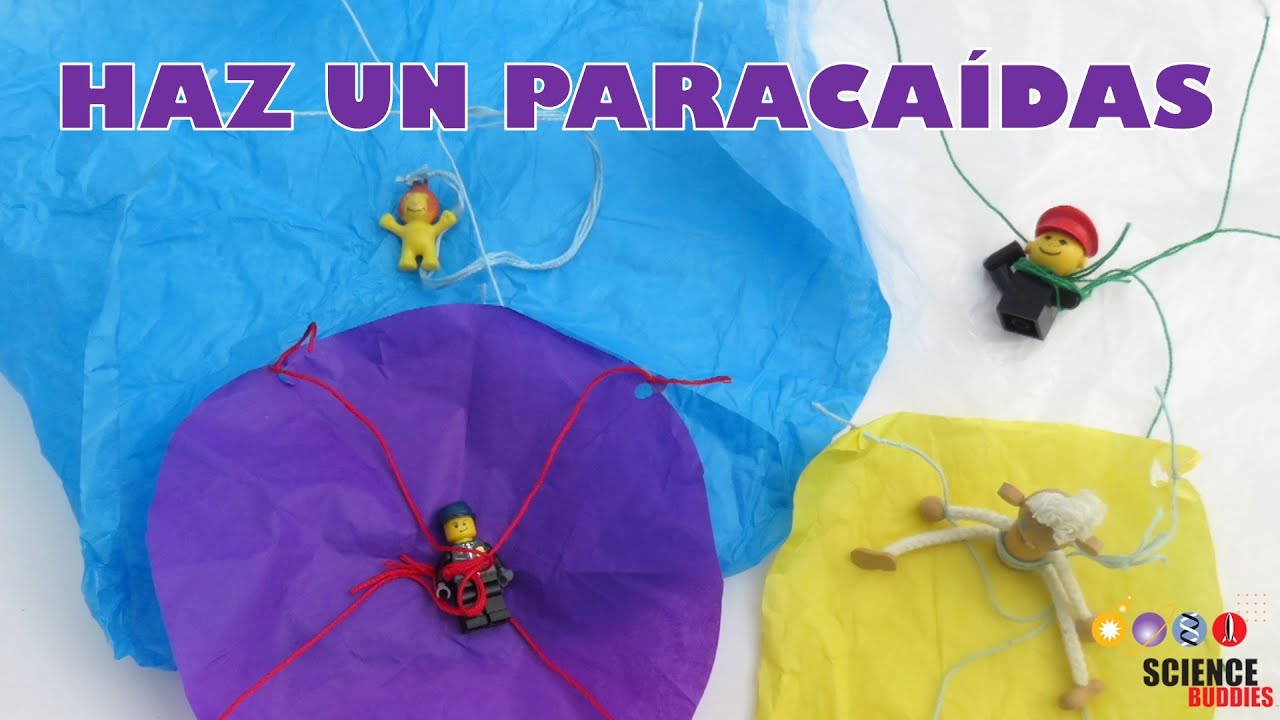 Haz un paracaídas de papel - Actividad STEM - YouTube