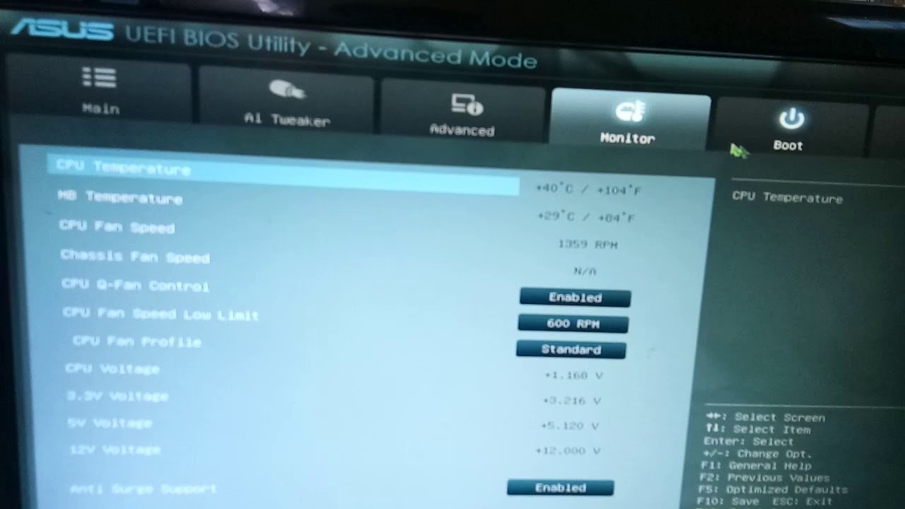 How to setup bios ASUS - YouTube