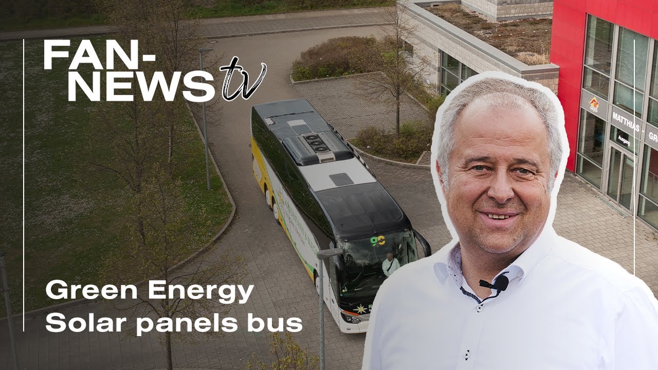 Power on the bus, energy on the roof! The solar cells from Green Energy ...
