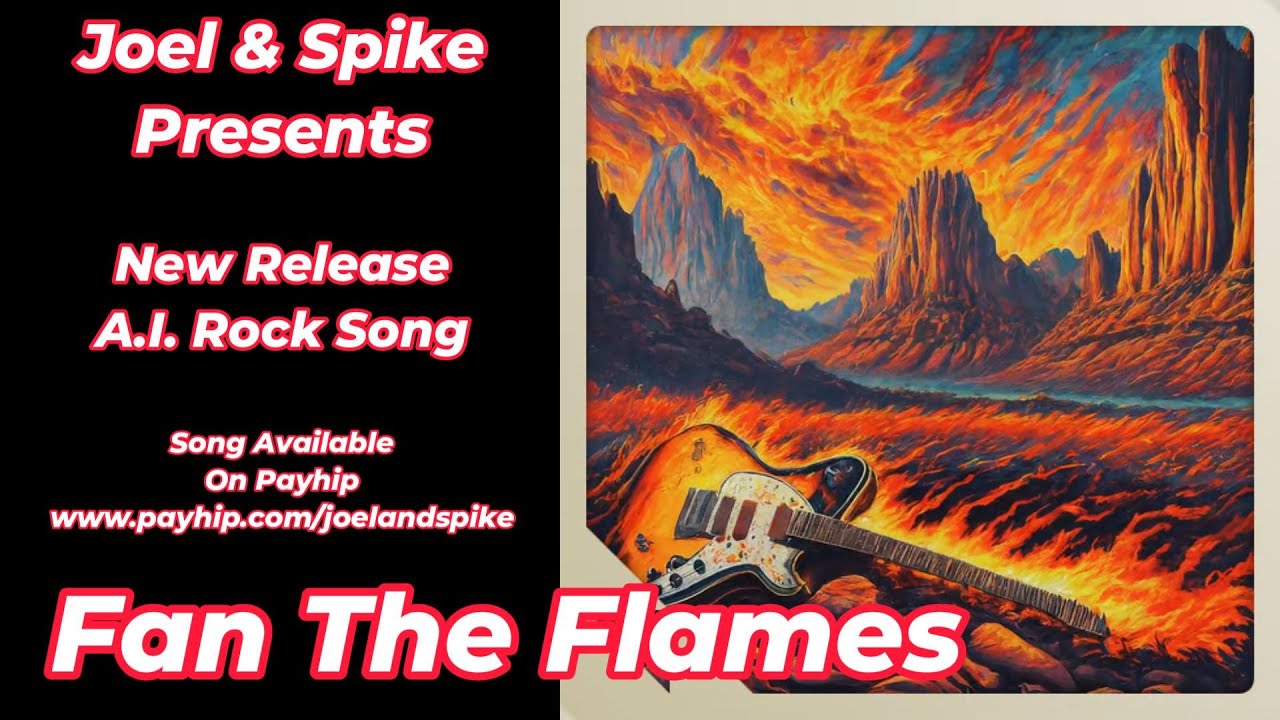 Fan The Flames - New Release A.I. Rock Song #moderndaybreakfastclub ...