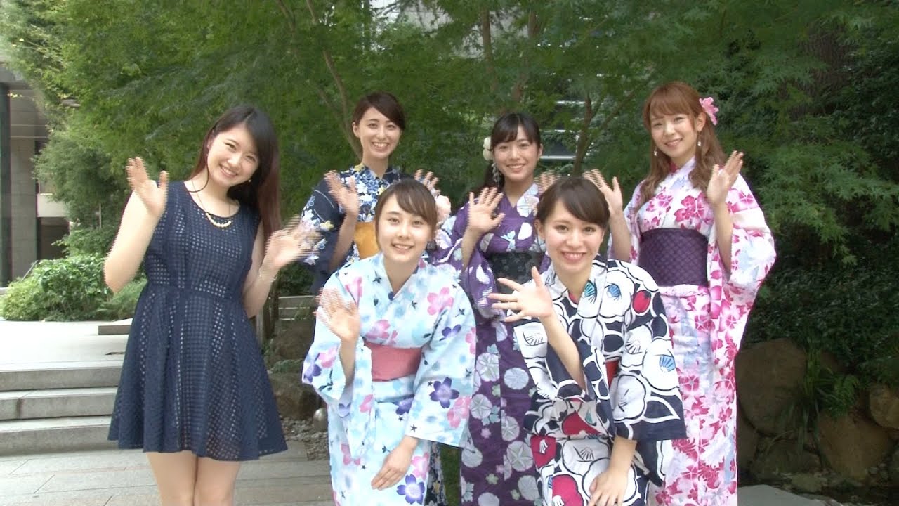 ミス国学院ファイナリスト5人が浴衣で勢ぞろい!直撃インタビュー Youtube