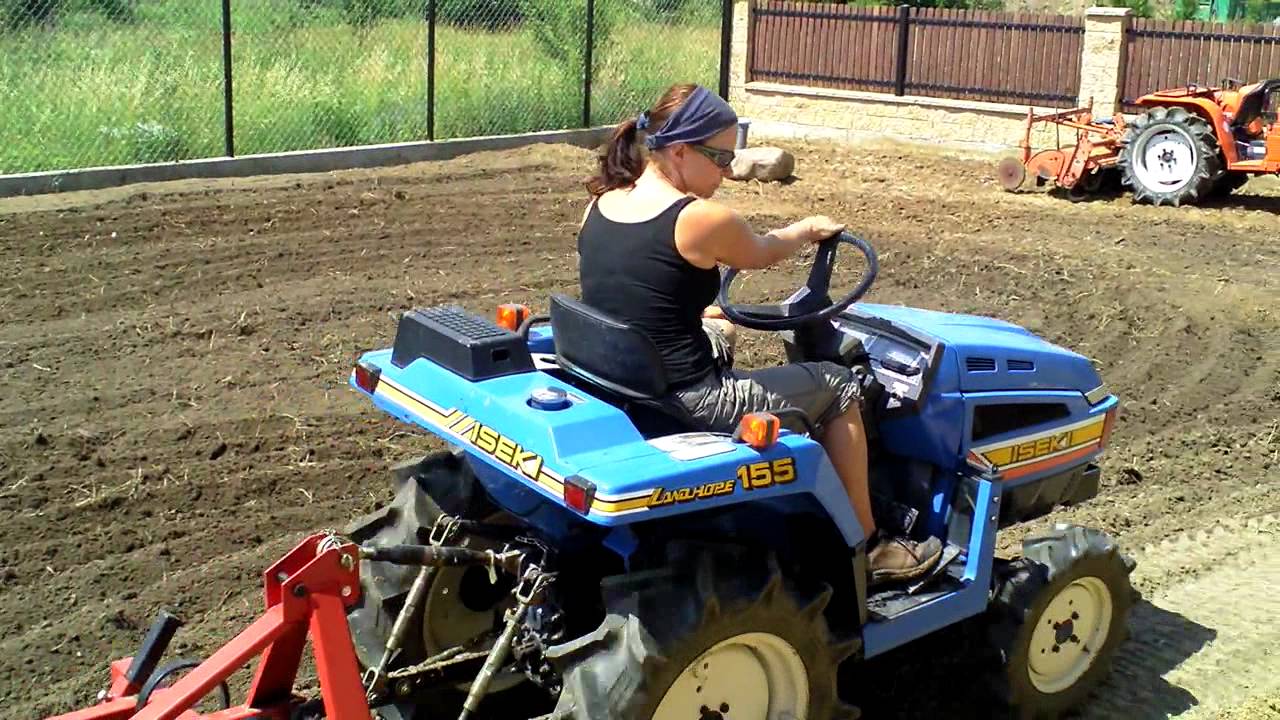ISEKI TU 155D ciągniczek ogrodniczy. Traktorek japoński. www.akant ...