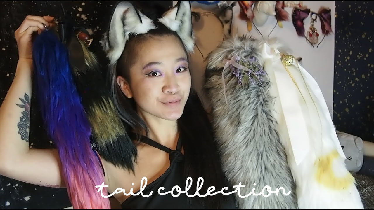 Tails/Sets Collection | Neko Cosplay Gear Petplay Kittenplay Ears - YouTube