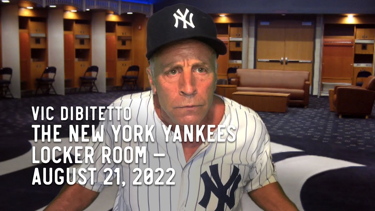 The New York Yankees Locker Room — August 21, 2022 - YouTube