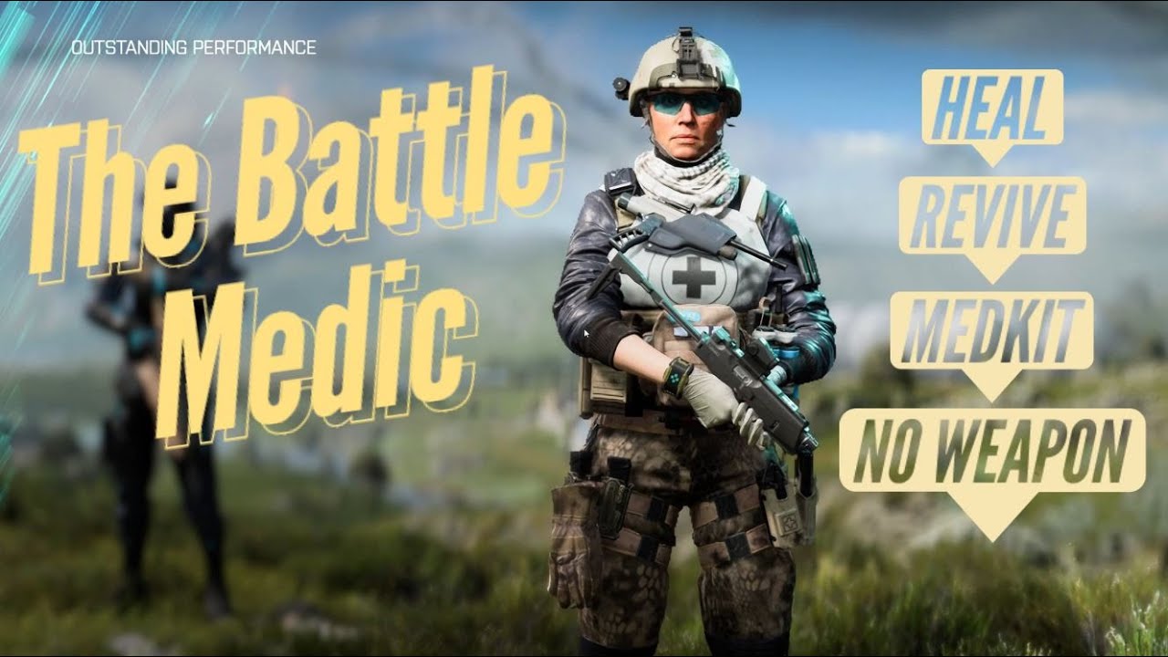 The Battle Medic | Only Revive and Heal - YouTube
