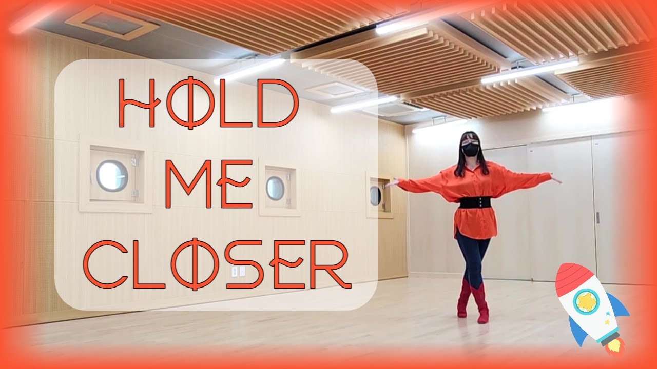 Hold Me Closer Line dance - Demo (Intermediate) - YouTube