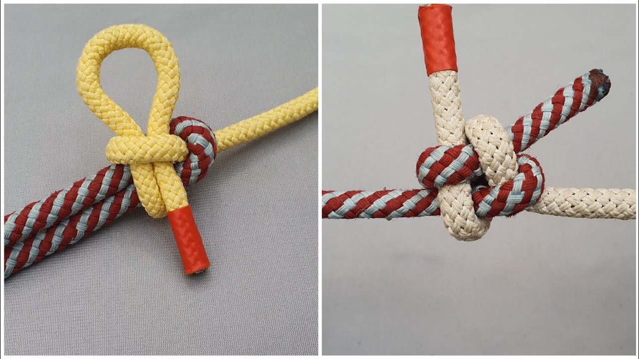 Secret ways of tying ropes, the knot trick - YouTube