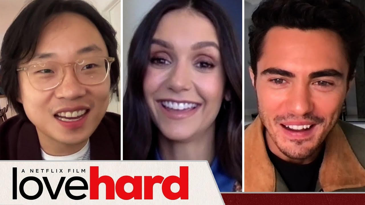 The "Love Hard" Cast Finds Out Which Classic Holiday Couple They Really ...