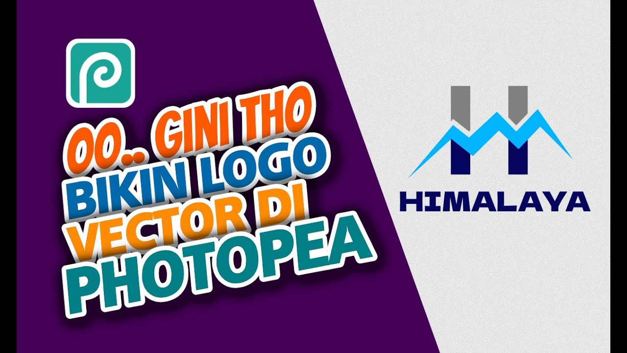Tutorial Membuat Logo Vector di Photopea, Bahasa Indonesia - YouTube