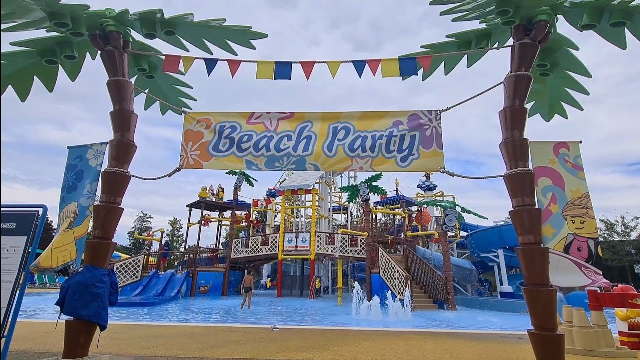 Legoland Water Park & Miniland tour (Gardaland theme park in Italy ...