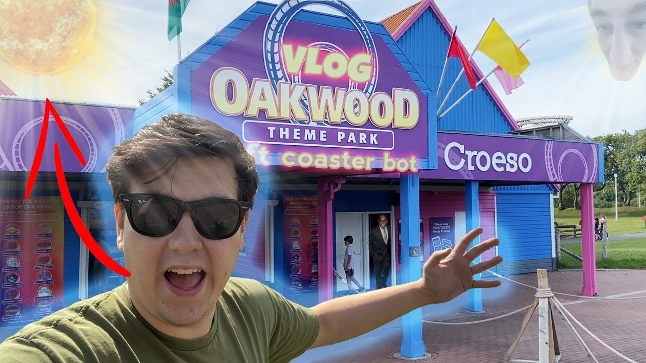 [VLOG] FIRST TIME AT OAKWOOD THEME PARK?! FT. COASTER BOT - YouTube