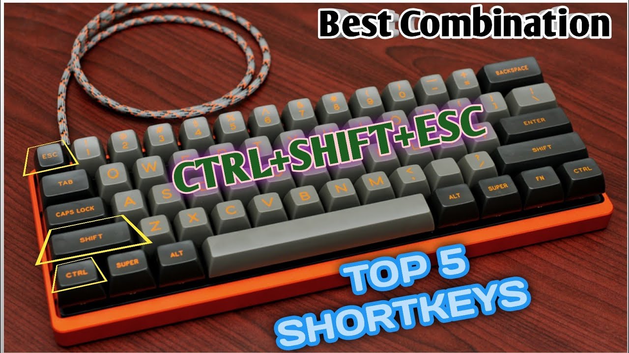 TOP 5 USEFUL KEYBOARD SHORTKEYS || TIPS & TRICKS || COOL INFO - YouTube