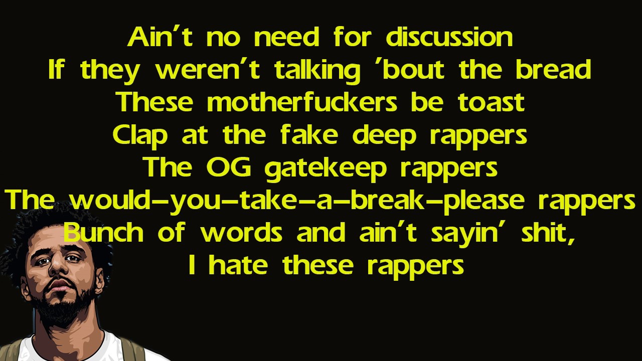 Everybody Dies J Cole Lyrics - YouTube