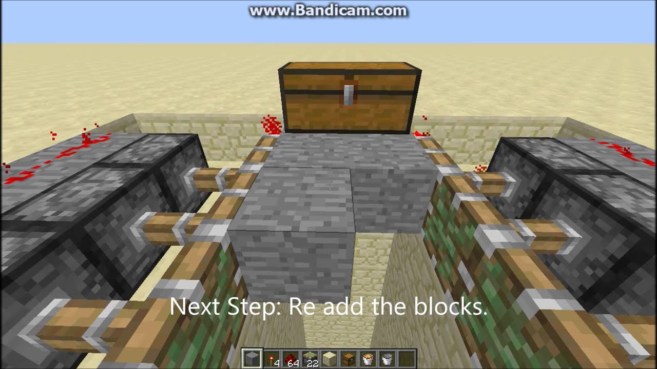 How to build a lava fall trap in Minecraft (Version 1.8.8) - YouTube