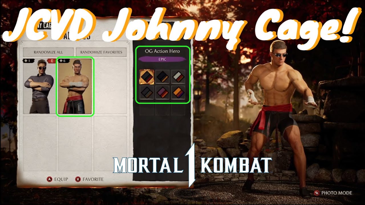 Mortal Kombat 1 how to unlock Johnny Cage JCVD skin! - YouTube