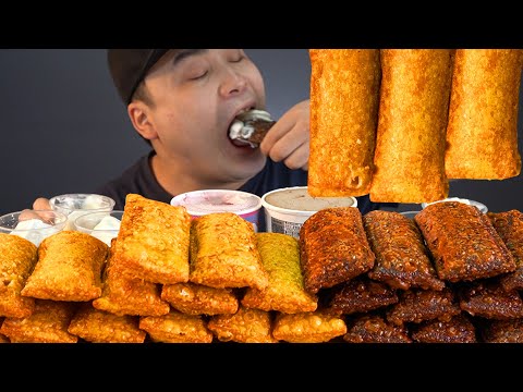 Apple pie, raspberry cream cheese pie, and ice cream Mukbnang~!! Real sound social eating Mukbang