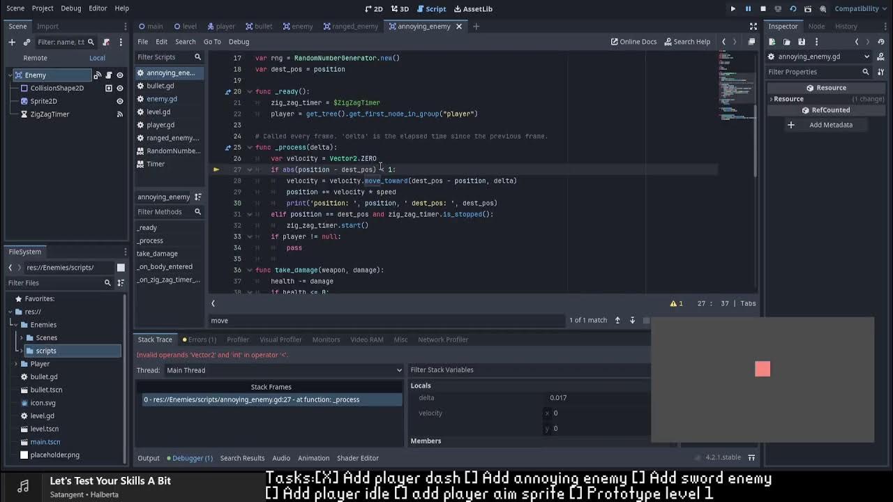Solo Dev | Prototyping | No Mic - YouTube