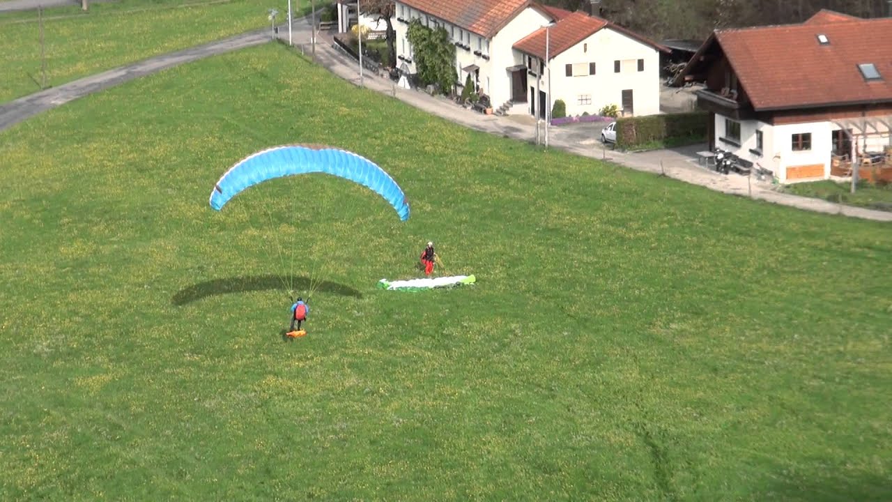 Gleitschirm Grundkurs im Allgäu - YouTube