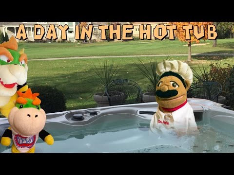 A Day In The Hot Tub - Super Mario Plush Adventures Ep29 - YouTube