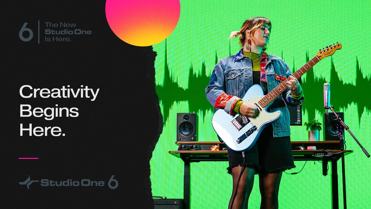 Creativity Begins Here: Introducing Studio One 6 - YouTube