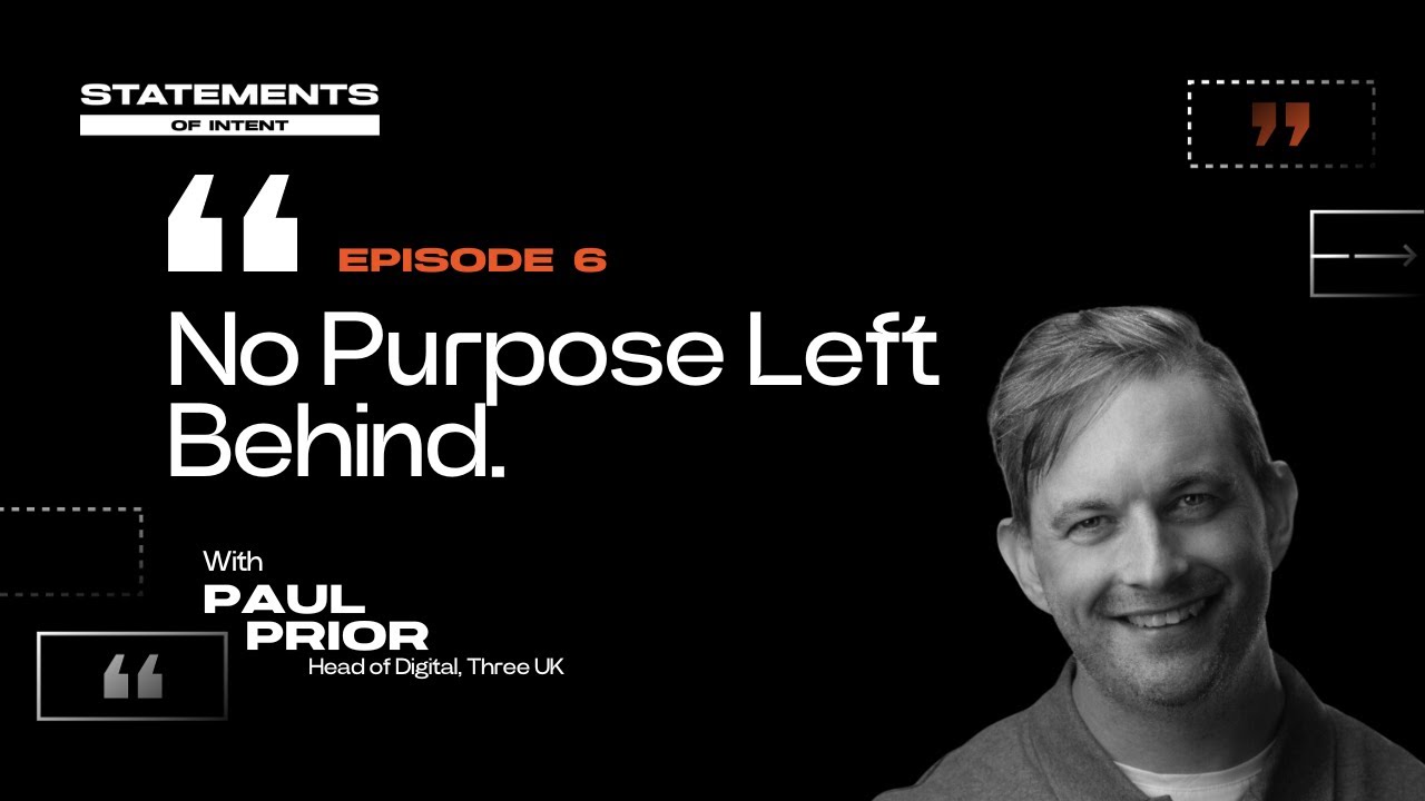 Episode 6 | "No Purpose Left Behind." - Paul Prior | Statements of ...