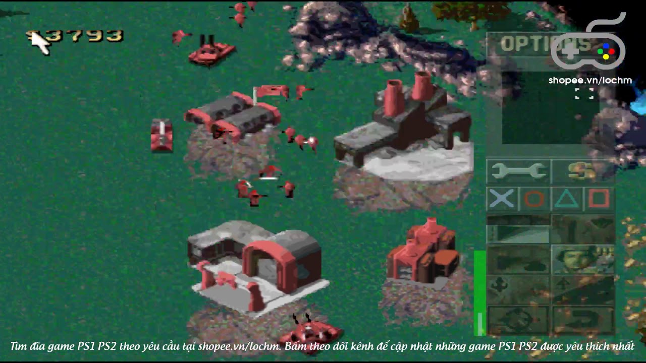 GAME PS1 HAY NHẤT - Command & Conquer - Red Alert (Disc 1) (Allies ...