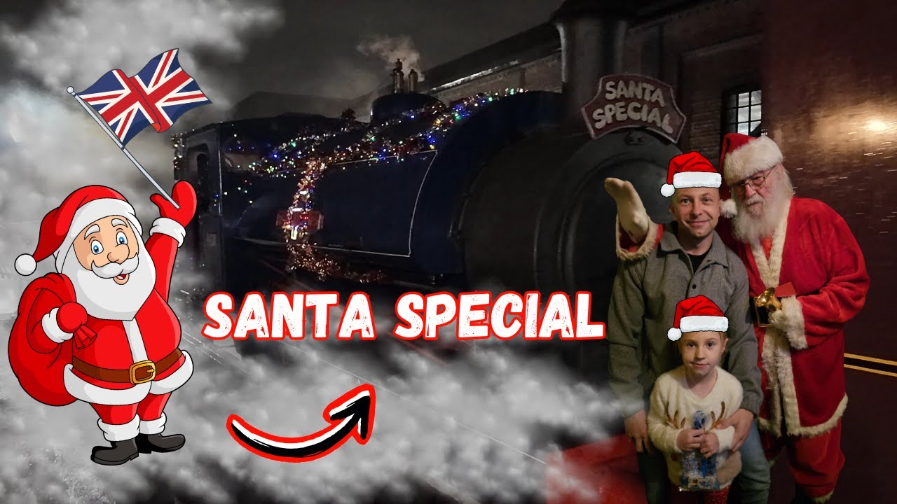 Santa Specials 2024 at Chasewater Railway - YouTube