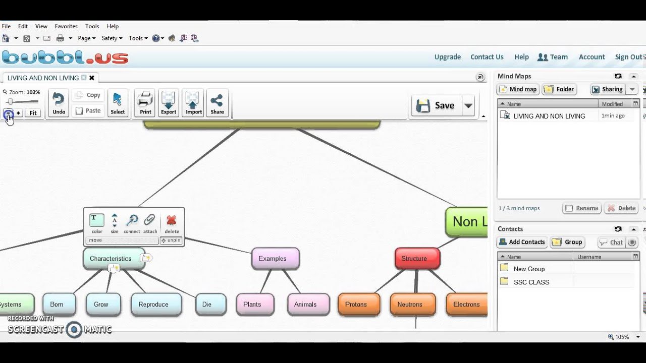 Bubbl.us: Mind Mapping in the Classroom - YouTube