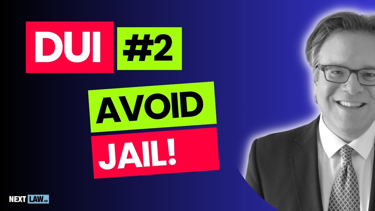 Avoid Jail: "2nd Offence DUI" Strategies - YouTube