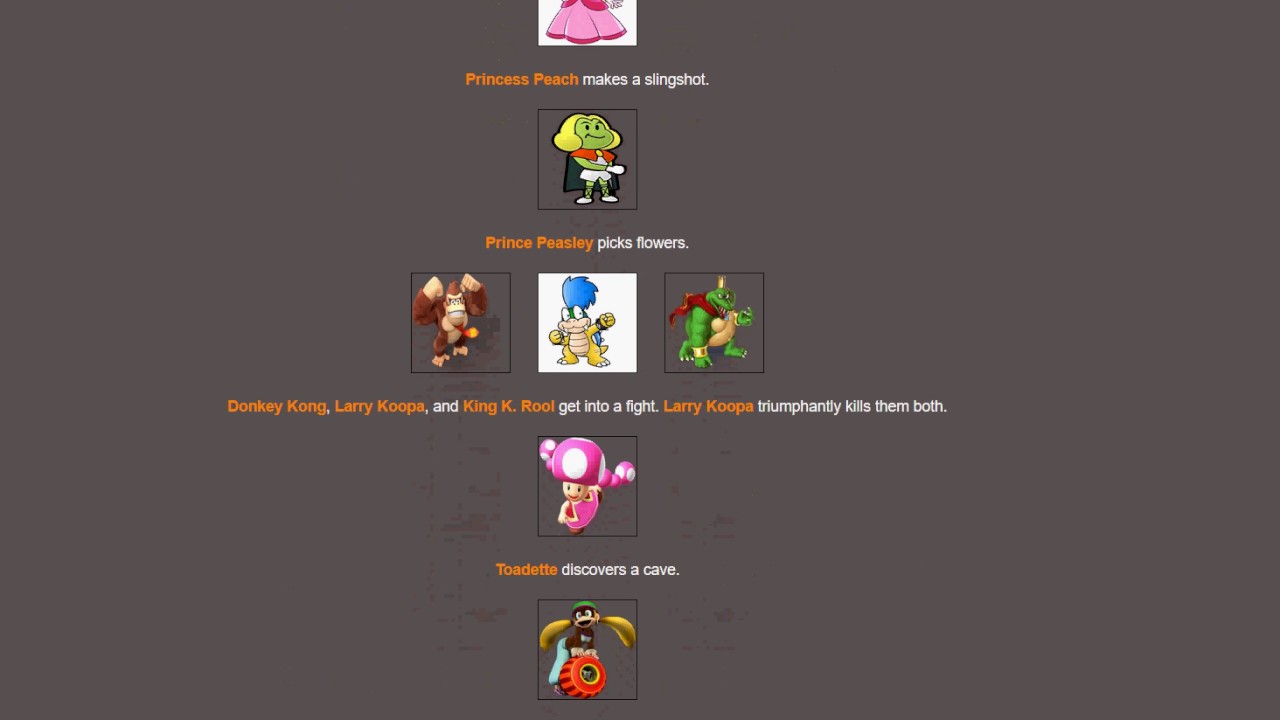 Mario Free For All! Hunger Games Free-For-All Round 4 - YouTube