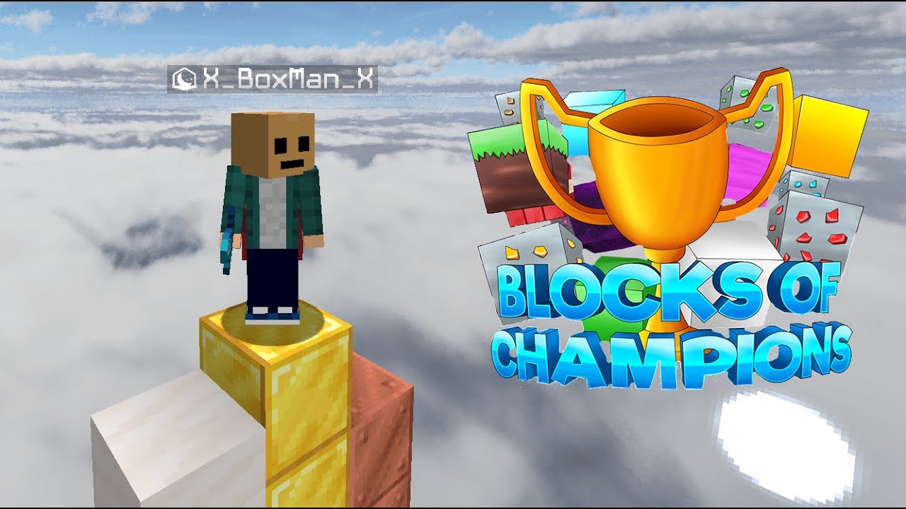 I got 1st in this Minecraft Tournament (Blocks of Champions Mini Event ...