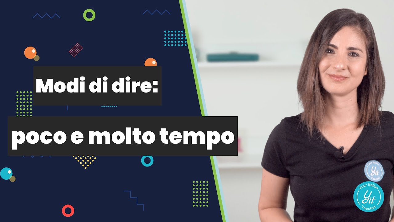 Learn Italian: modi di dire sul tempo - YouTube