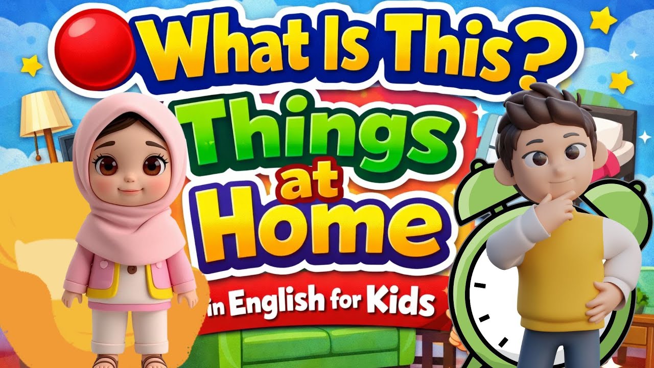 🔴🏠 Things at Home in English | Question & Answer for Kids - YouTube