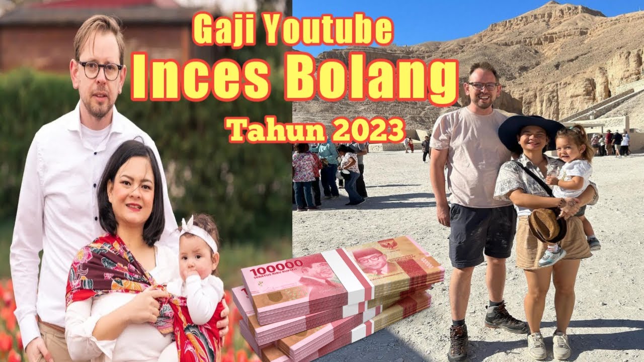 Update 2023•• Gaji YouTube Inces Bolang 💸💵 - YouTube