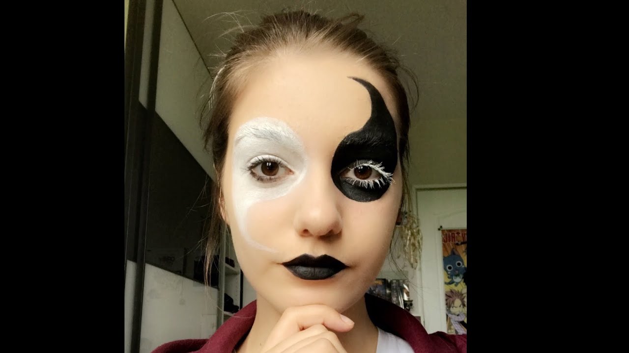 Makeup Yin And Yang Youtube