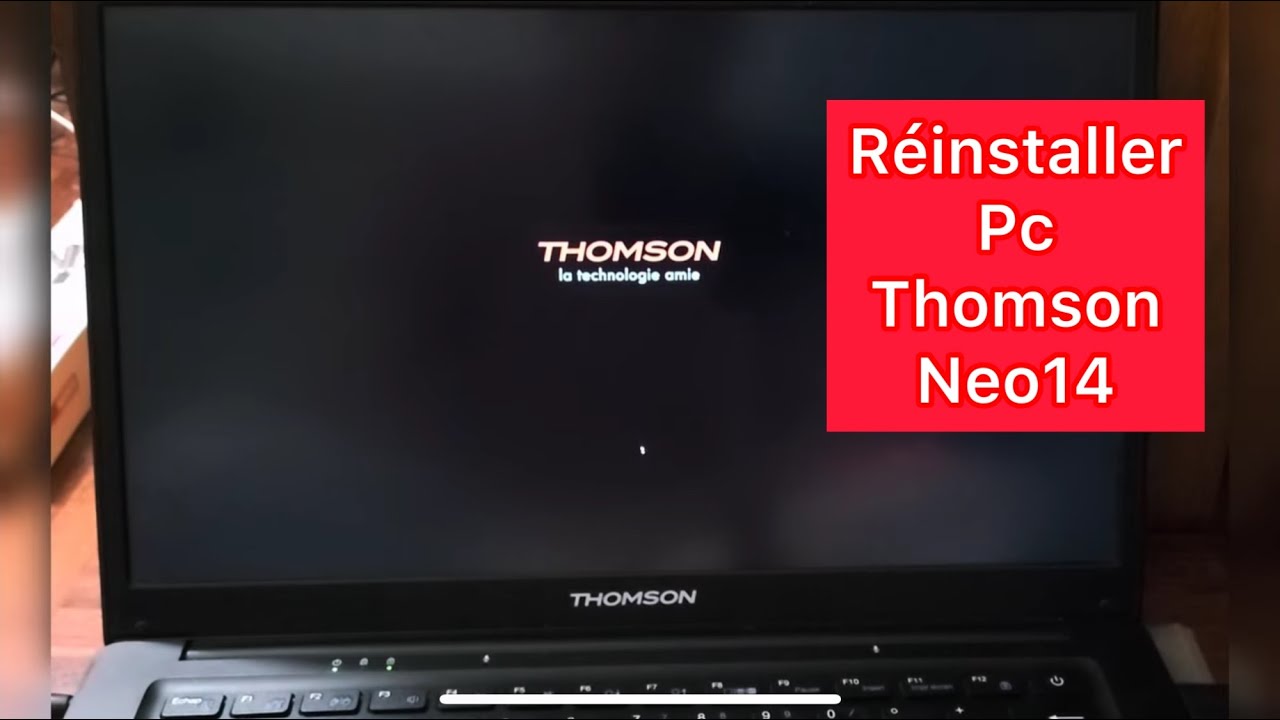 Réinitialiser pc thomson sous windows 10, 8, 7 #thomson_Neo14 - YouTube
